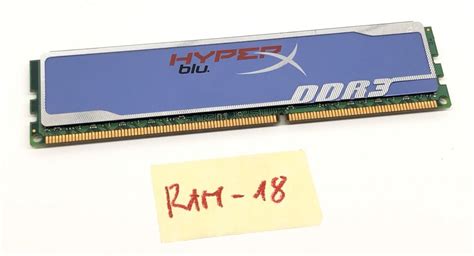 Kingston Hyperx Blu 4gb Ddr3 Használt Memória Ram 1600mhz Pc