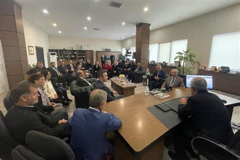 Mehmet Özcandan Keşan Belediye Başkanı Mustafa Helvacıoğluna Ziyaret Ufuk Gazetesi