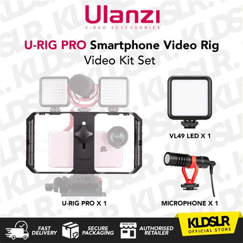 Ulanzi U-Rig Pro Smartphone Video Rig Kit Set for Vlogger/Videography ...