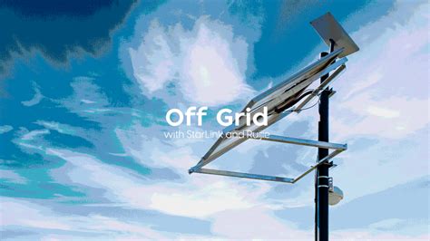 Off Grid With Starlink And Ruijie Behance