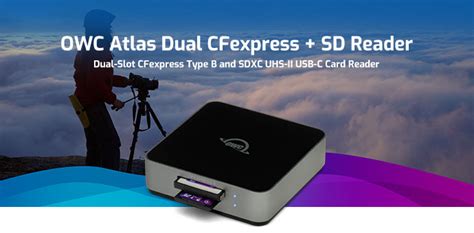 OWC Atlas CFexpress SD雙槽讀卡機 OWC Asia