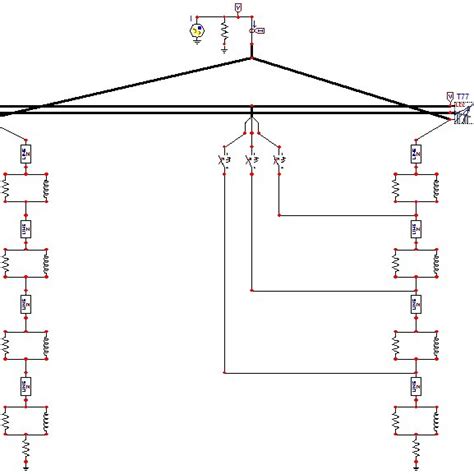 simulation circuit with emtp download scientific diagram