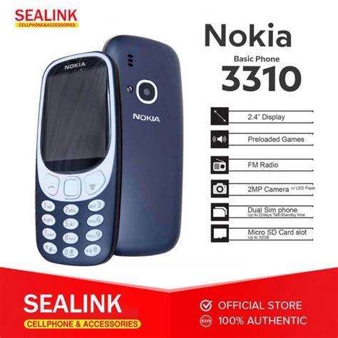New Keypad Nokia 3310 1200mah Dual Sim Keypad Feature Phone 3310 Cash