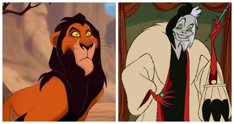 Mejores Y Peores Villanos De Disney