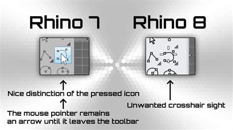 Bug With The Mouse Pointer Unwanted Crosshair Sight In Rhino 8 Rhino
