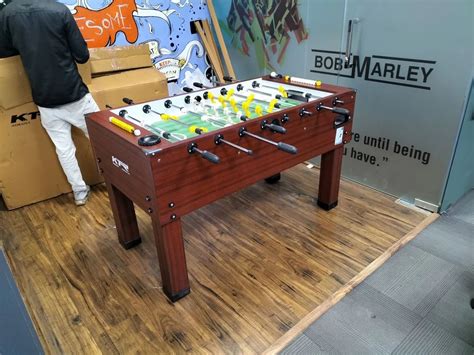 Mdf Ktr Robust Soccer Foosball Table Commercial Heavy Duty For