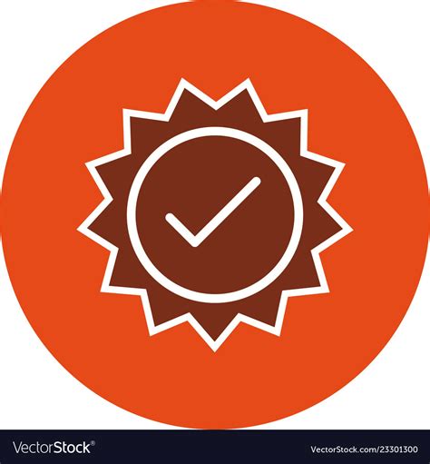 Valid Stamp Icon Royalty Free Vector Image Vectorstock
