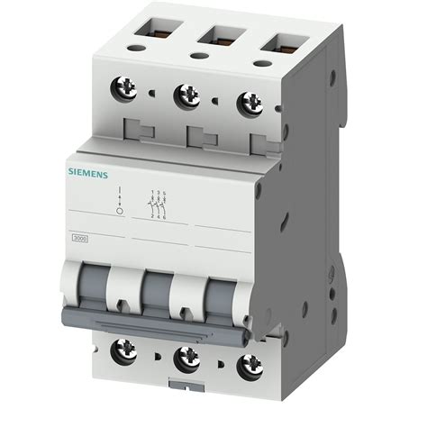 Disjuntor Mini Trip 10a Curva C 5sj1310 7mb Siemens Siemens Sp