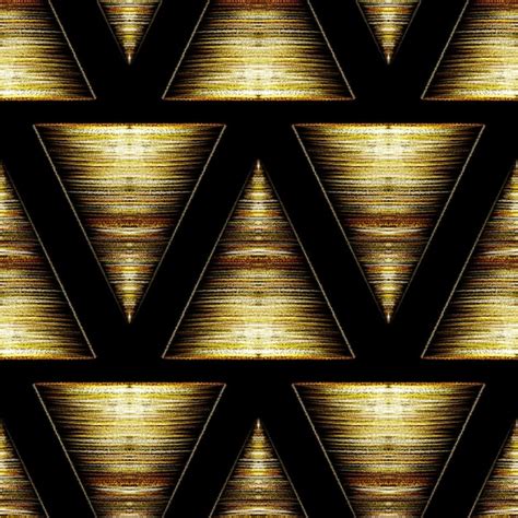 premium photo seamless pattern with abstract triangular shapes on