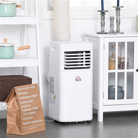 Homcom 9000 Btu Portable Air Conditioner With Remote And Reviews