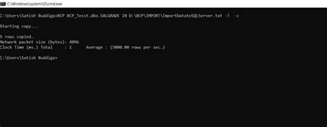 How To Import And Export Bulk Data Using Bulk Copy Program Geopits