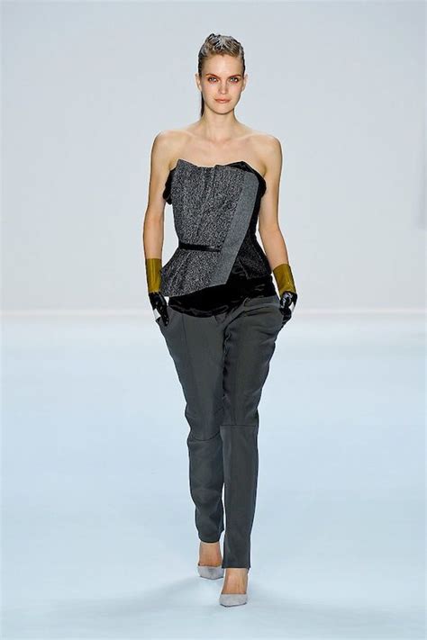 Narciso Rodriguez Fall 2012 Structured Minimalism And A First Foray