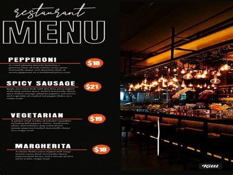 Entry 58 By Shriya2210 For Modern Static Menu Board Design Freelancer