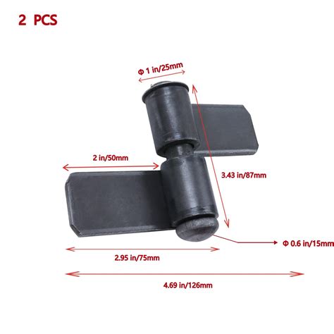 Kumgrot Weldable Lift Off Hinges 4 23 X 3 37 Inch