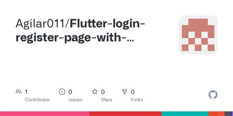 Github Agilar Flutter Login Register Page With Splashscreen