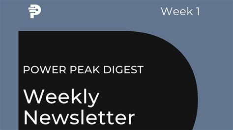 Ppd Newsletter November December Power Peak Digest