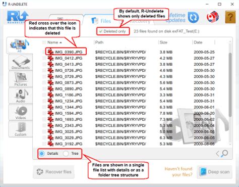 Get Deleted Files Back