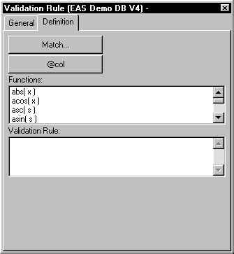 Defining Validation Rules Pb Docs Powerbuilder Library