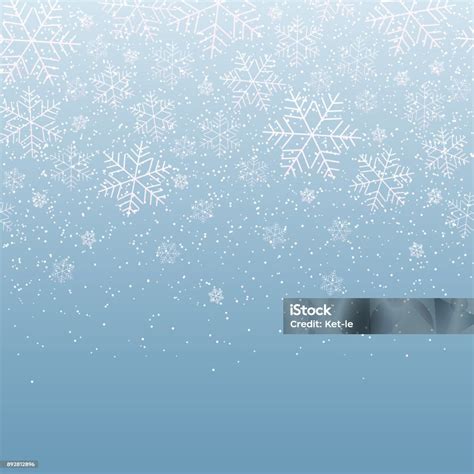 떨어지는 겨울 빛 축제 배경 엽서 초대장 광고 빈 템플릿 벽지 디자인 벡터 그래픽의 요소에 대 한 크리스마스와 새 해 장식 눈 눈송이 패턴 서리에 대한 스톡 벡터 아트 및