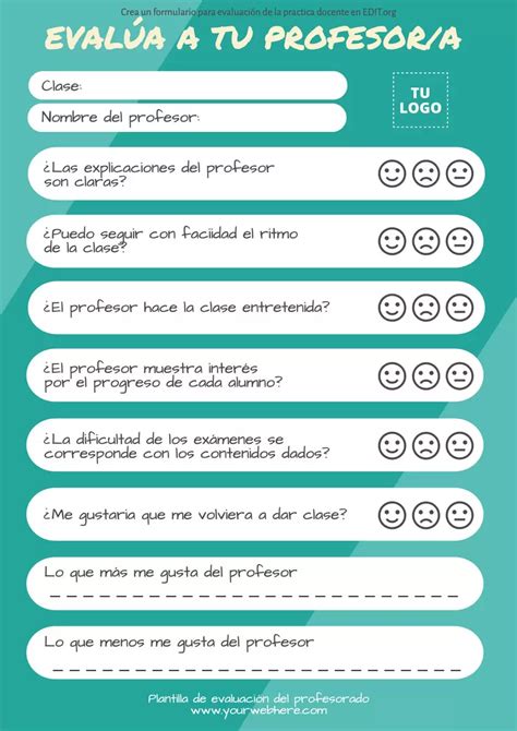 Hojas De Trabajo Para Planes De Lecciones Para Profesores
