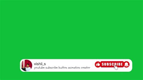 Create Youtube Subscribe Button Animation By Vishiis Fiverr