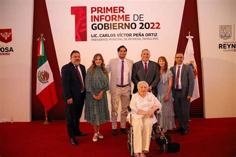 Rindió Alcalde De Reynosa Carlos Peña Ortiz Primer Informe De Gobierno