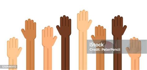 손을 들어 올렸습니다 흑인의 삶은 중요합니다 벡터 스톡 일러스트레이션 손에 대한 스톡 벡터 아트 및 기타 이미지 손 애씀