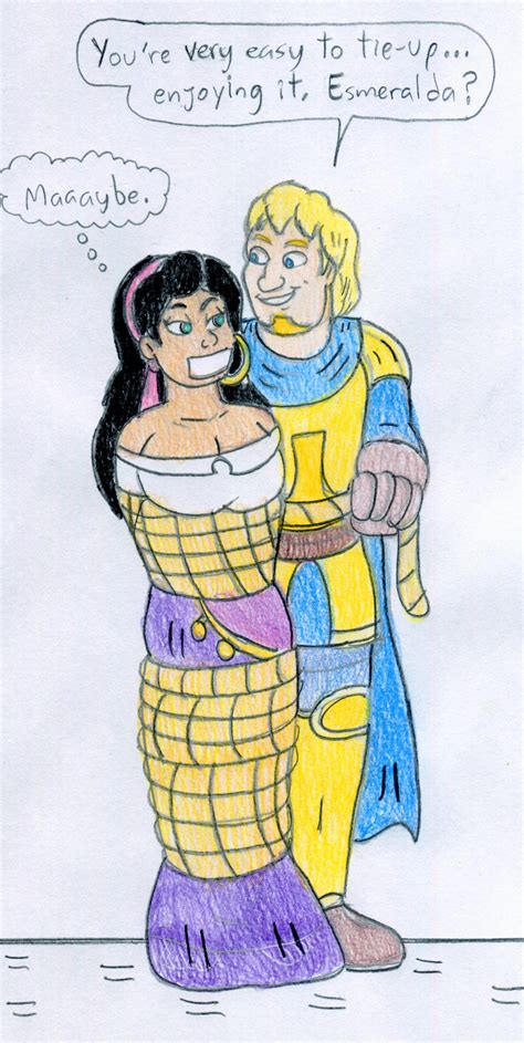 Tied Up Esmeralda By Jose Ramiro On Deviantart