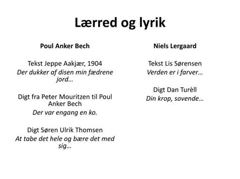 PPT Lærred og lyrik PowerPoint Presentation free download ID 2046436
