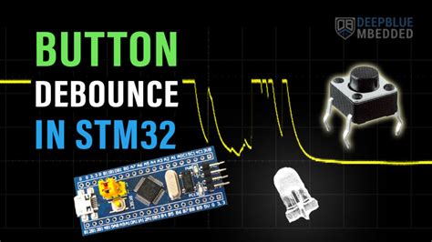 STM32 Button Debounce Code Examples Tutorial