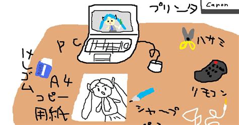 落書き 机の上 Omatuのイラスト Pixiv