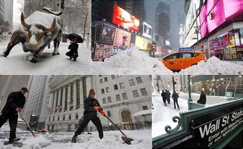 Tormenta De Nieve Azota A Nueva York