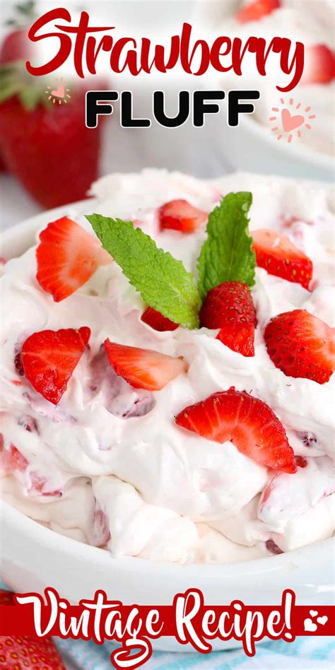 Strawberry Fluff Salad Recipe My Organized Chaos
