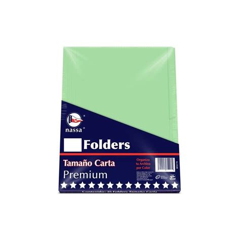 Folder Cols Nassa Carta Verde 20202