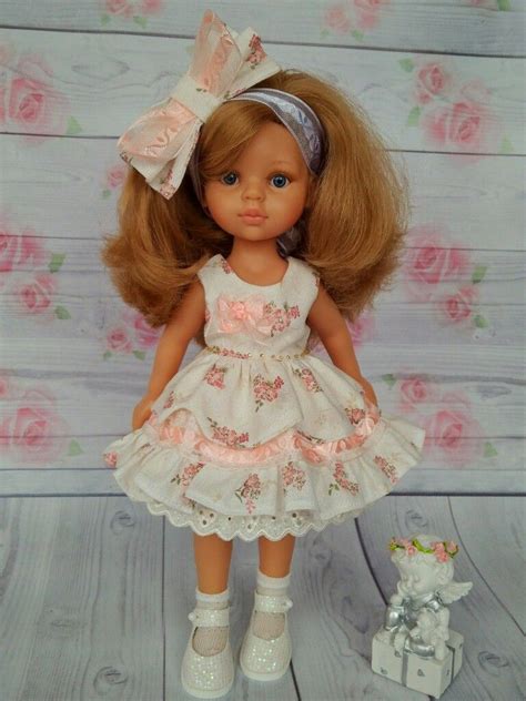 Одежда для кукол из качественных материалов Odeja Elenka Девушка в платье