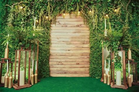 Wedding Scene Backdrop Mr And Mrs Bridal Shower Reception Flower Wall