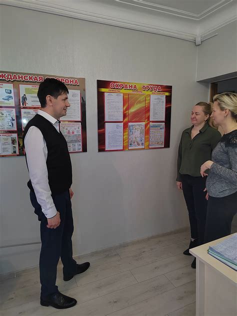 Работала 5 я рейдовая группа технической инспекции труда Федерации профсоюзов Беларуси