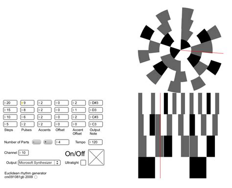[sharing Is Fun] Euclidean Algorithmic Midi Rhythm Generator Maxmsp Forum Cycling 74