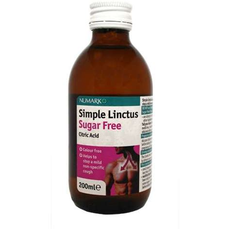 Numark Simple Linctus Sugar Free 200ml Uk Buy Online
