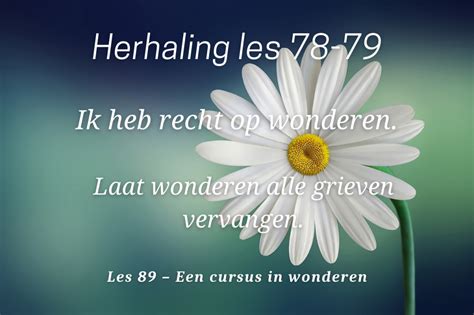 Een Cursus In Wonderen Werkboek Lessen Intuïtief Leven