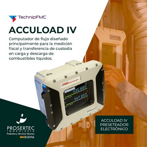 Technipfmc Con Su Computador De Flujo Prosertec Bolivia