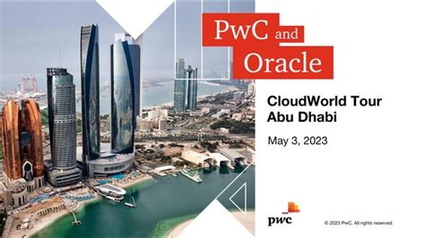 Scott Bailey On Linkedin Pwcoracle Ocw Cloudworld