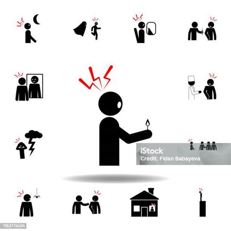 화염 공포증 흰색 배경에 화재 아이콘 웹 로고 모바일 앱 Ui Ux에 사용할 수 있습니다 아이콘에 대한 스톡 벡터 아트 및 기타 이미지 Istock