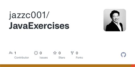 Github Jazzc Javaexercises