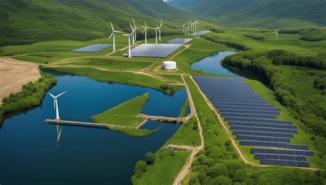 Energi Terbarukan Masa Depan Berkelanjutan Dan Hijau