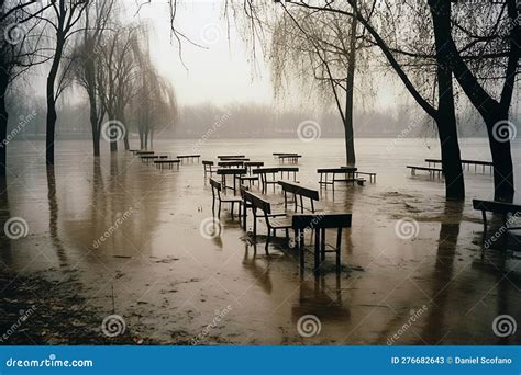 Flood Generative Ai Stock Illustration Illustration Of Design 276682643