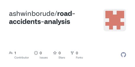 GitHub Ashwinborude Road Accidents Analysis