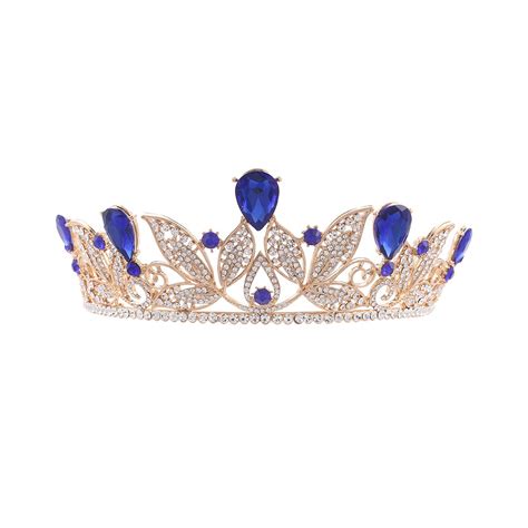 Frcolor Wedding Bridal Tiara Crown Baroque Tiara Hair Clips Clip
