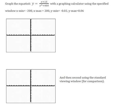answered x 15 graph the equation y x² 400… bartleby