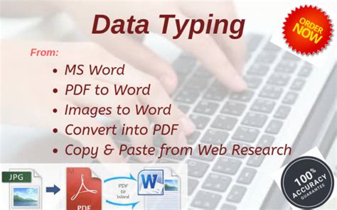 Do Data Entry Typing Projectsms Word Ms Excel Typing By Om